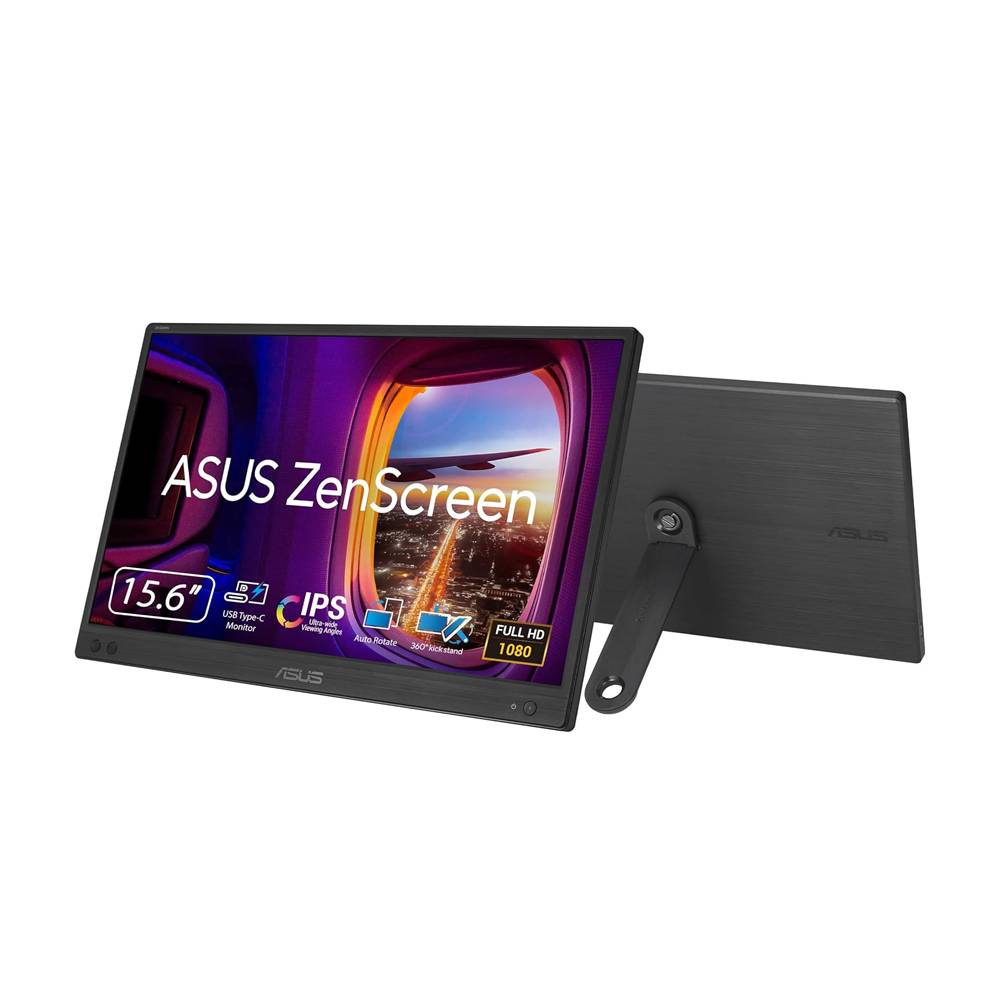 ASUS ZenScreen MB166CR 15.6" 5 ms USB-C Taşınabilir USB IPS Monitör ...
