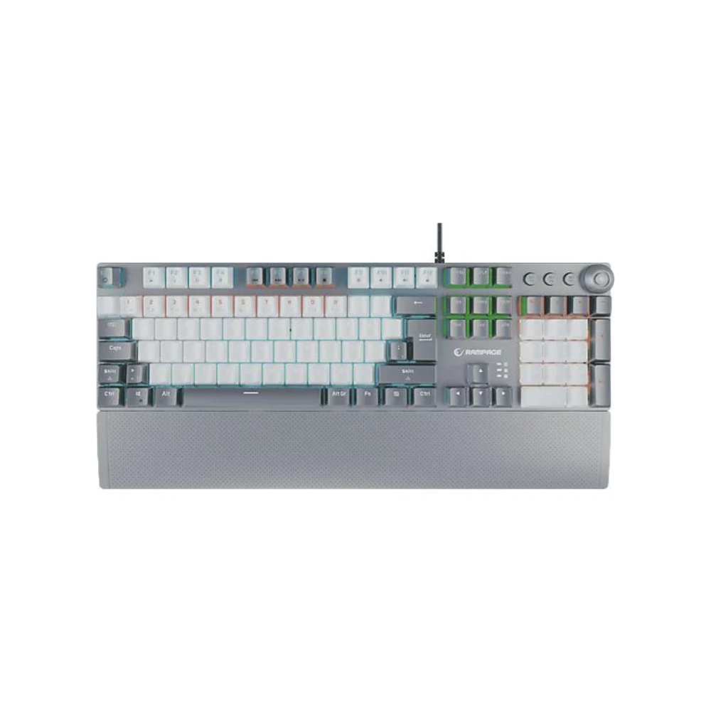 RAMPAGE KB-R28 Blade Plus Gökkuşağı Aydınlatmalı Tam Türkçe Red Switch ...