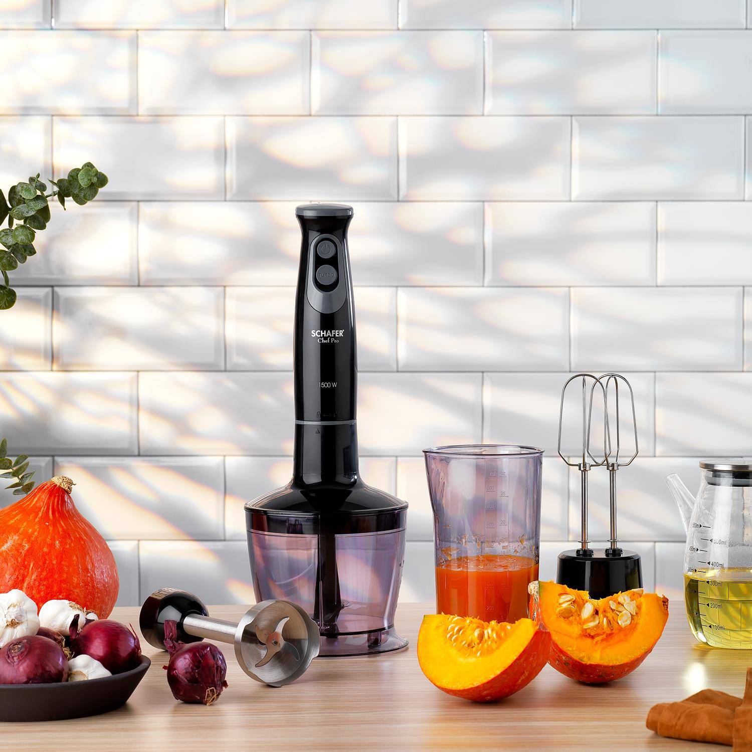 Schafer Chef Pro El Blender Seti - Siyah | ReyonPlus | Tüm Yemek ...